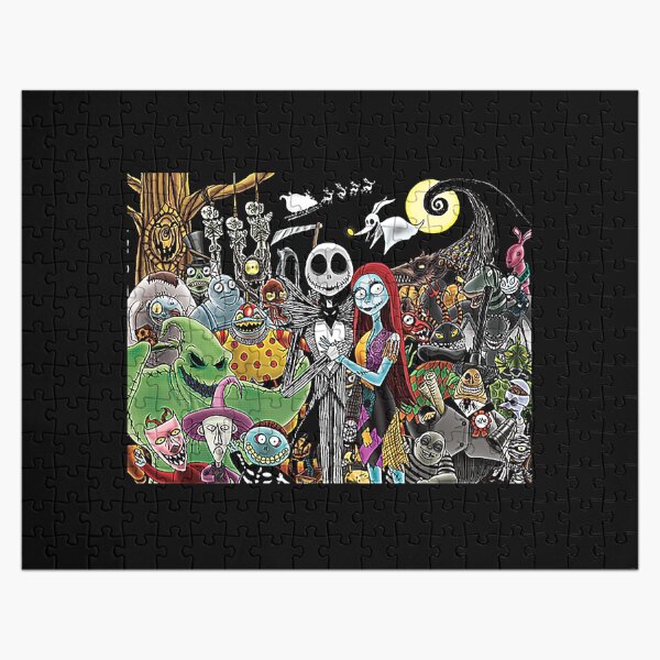 The Nightmare Before Christmas Jigsaw Puzzles | Redbubble