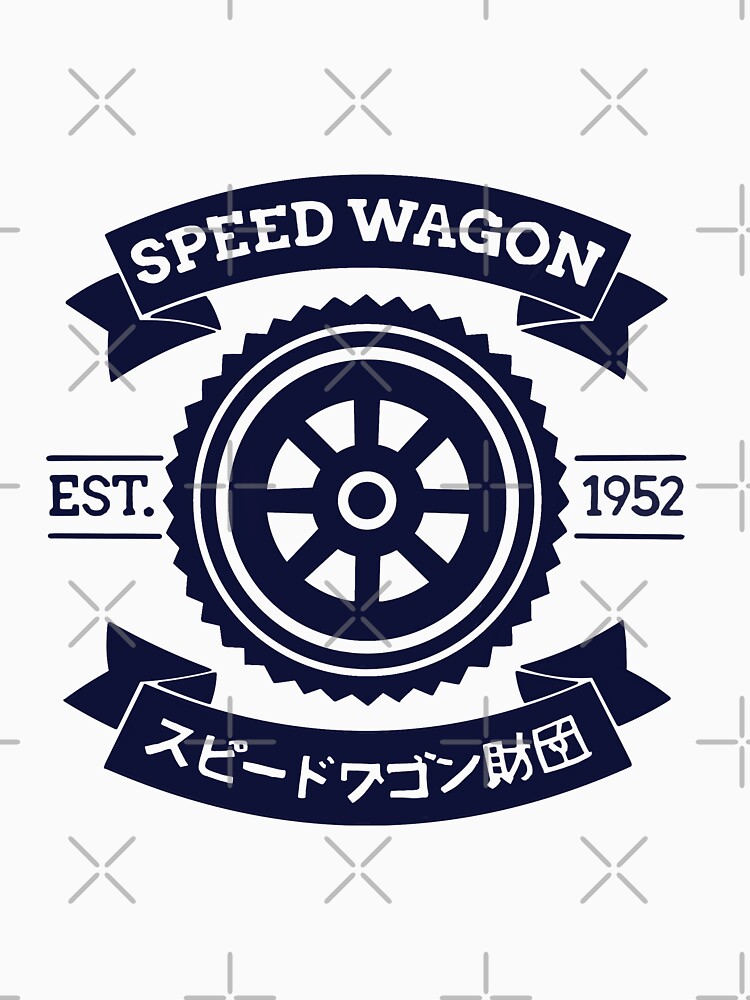 "Speedwagon Foundation" T-shirt for Sale by malbubble | Redbubble ...