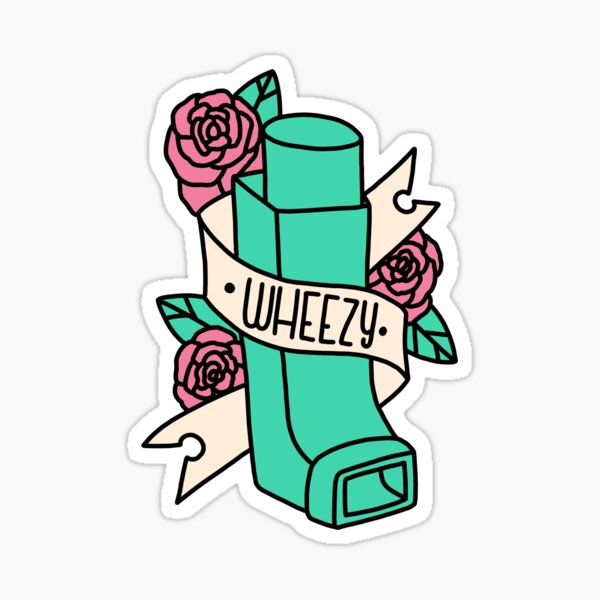 "Wheezy" Sticker for Sale by mrek068 | Redbubble