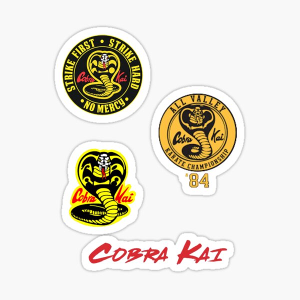 Cobra Kai Stickers | Redbubble