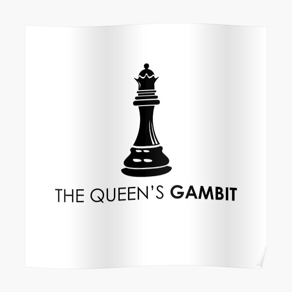 Poster « The Queen's Gambit - Titre », par srturk | Redbubble