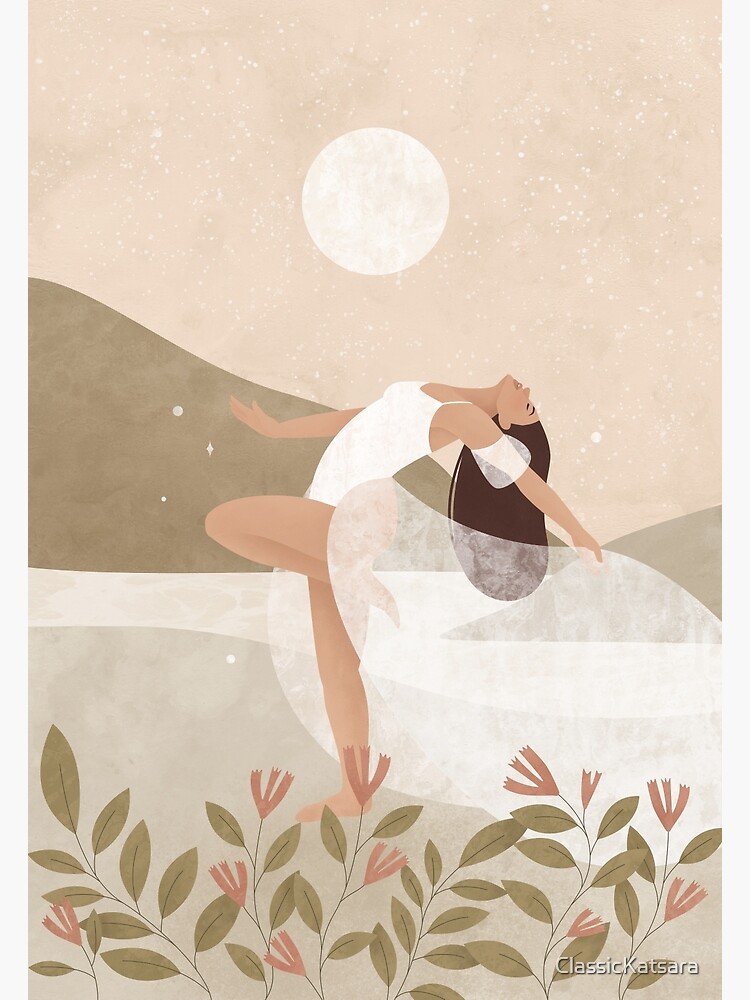 "Full Moon Dance" Art Print for Sale by ClassicKatsara | Redbubble