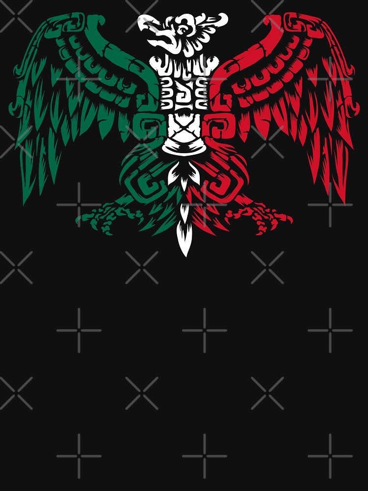 "Aztec Eagle Warrior - Aztec Eagle Knight - Mexican Roots" Active T ...