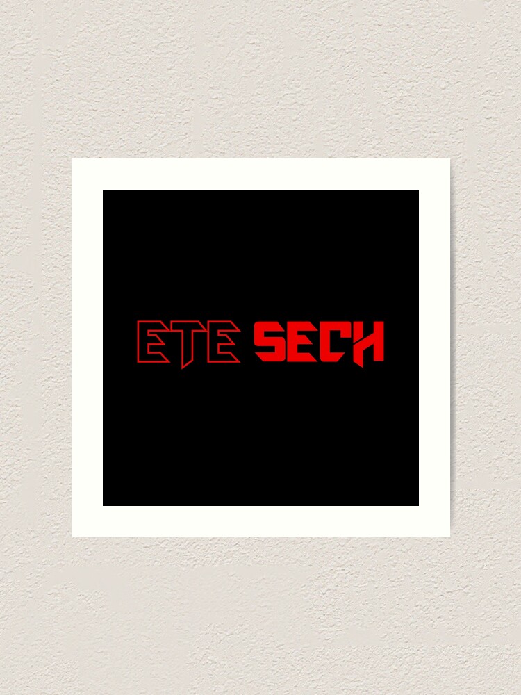 "Ete Sech - Meme" Art Print by srturk | Redbubble