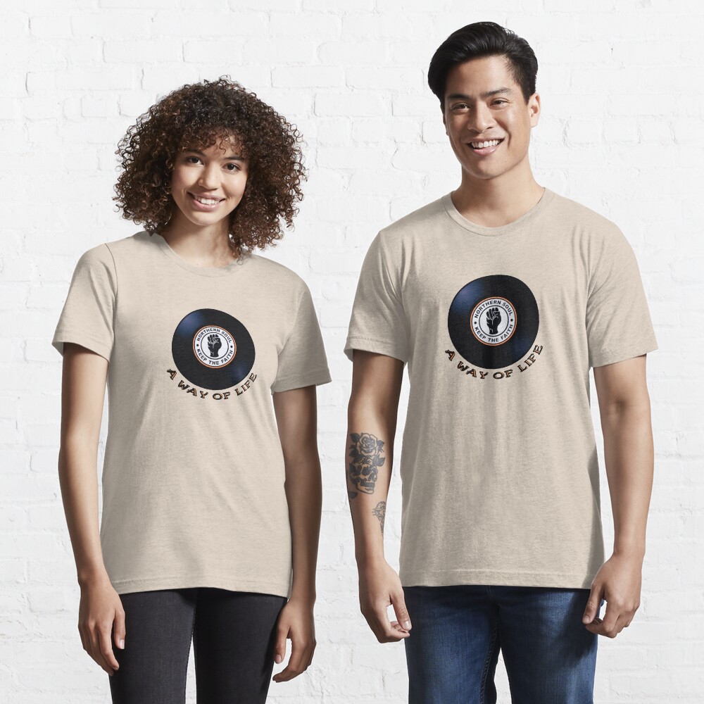 "Northern Soul Keep The Faith Retro Music" T-shirt for Sale by ...