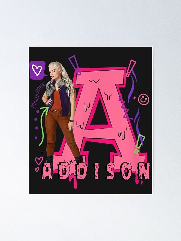 "Disney Zombies 2 Addison " Poster for Sale by AndrijaEvic | Redbubble