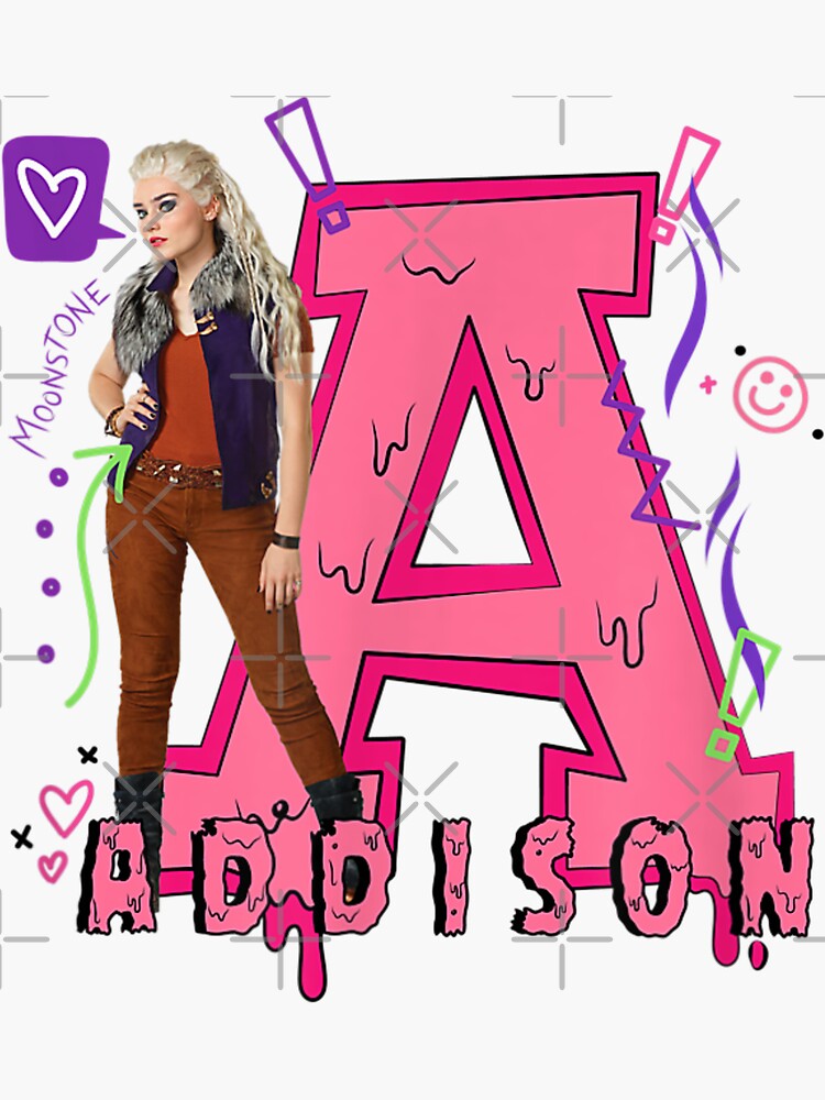 "Disney Zombies 2 Addison " Sticker for Sale by AndrijaEvic | Redbubble