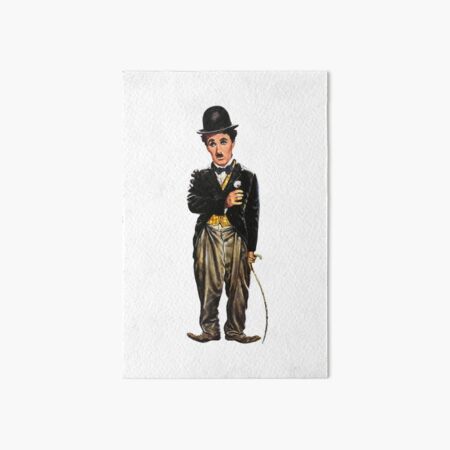 "The Amazing Charlie Chaplin Slapstick Star" Art Board Print by ...