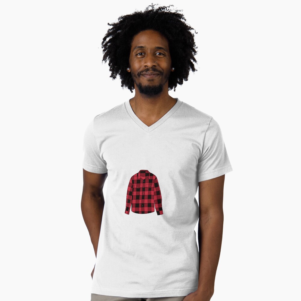 "Flannel shirt sticker" Sticker for Sale by vanessa1012 | Redbubble