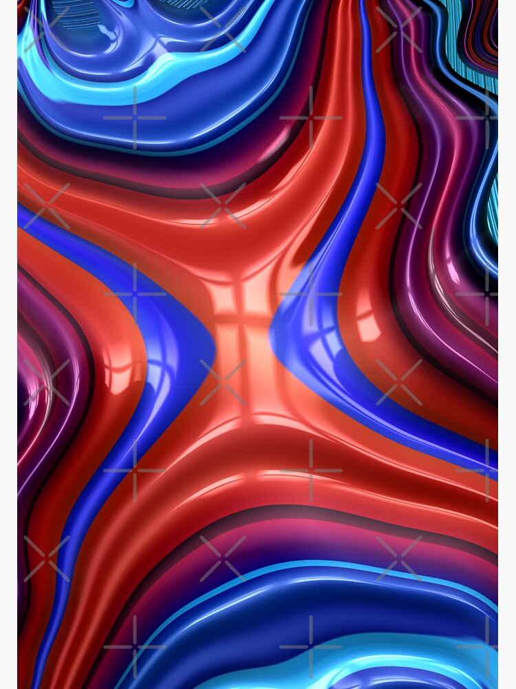 "Colorful Frax Design" Sticker for Sale by tripanthias | Redbubble