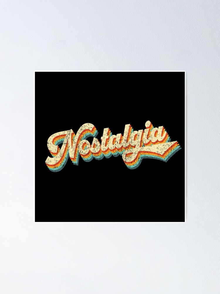"Retro vintage Nostalgia" Poster for Sale by EmmaEvergreen | Redbubble