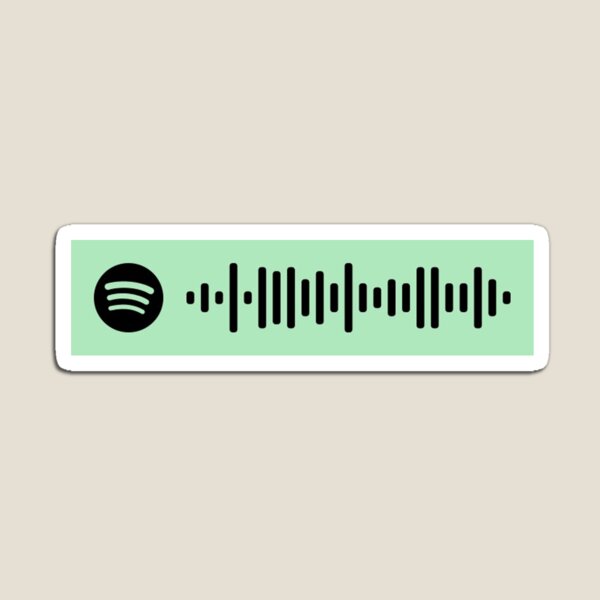 Heather Conan Gray Spotify Scan Code Magnets | Redbubble