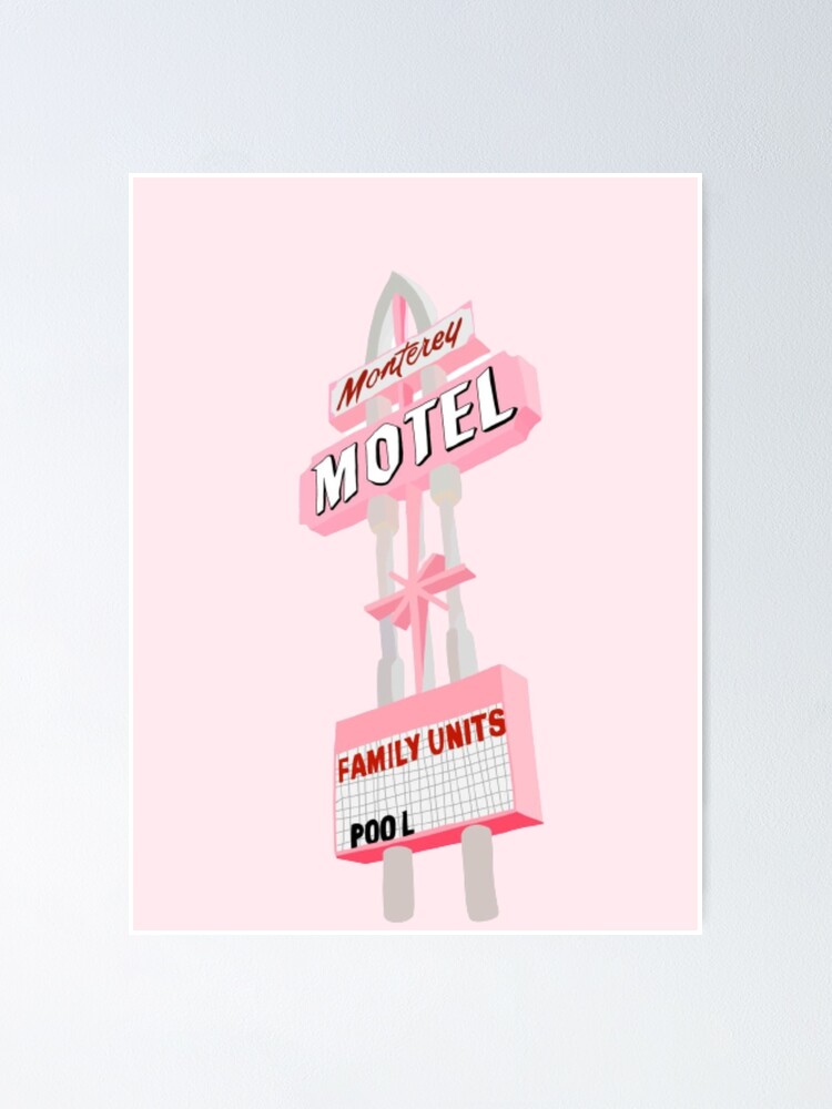 "cute motel sign - soft girl aesthetic" Poster for Sale by elizastreet ...