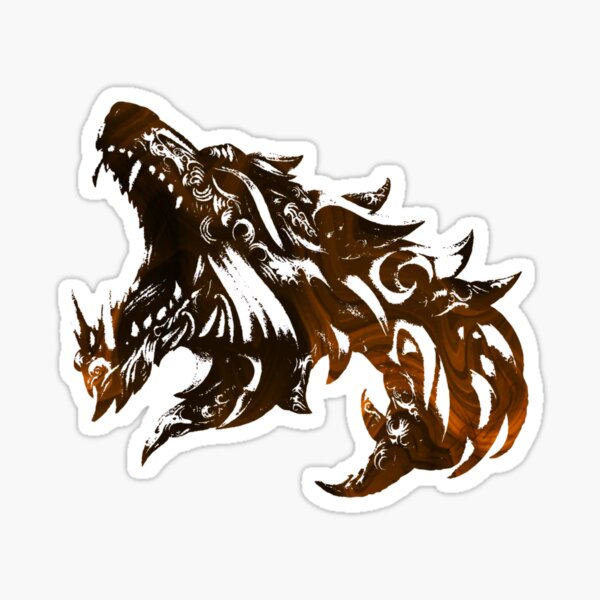 "The Originals, werewolf" Sticker by Hedgeh0g | Redbubble