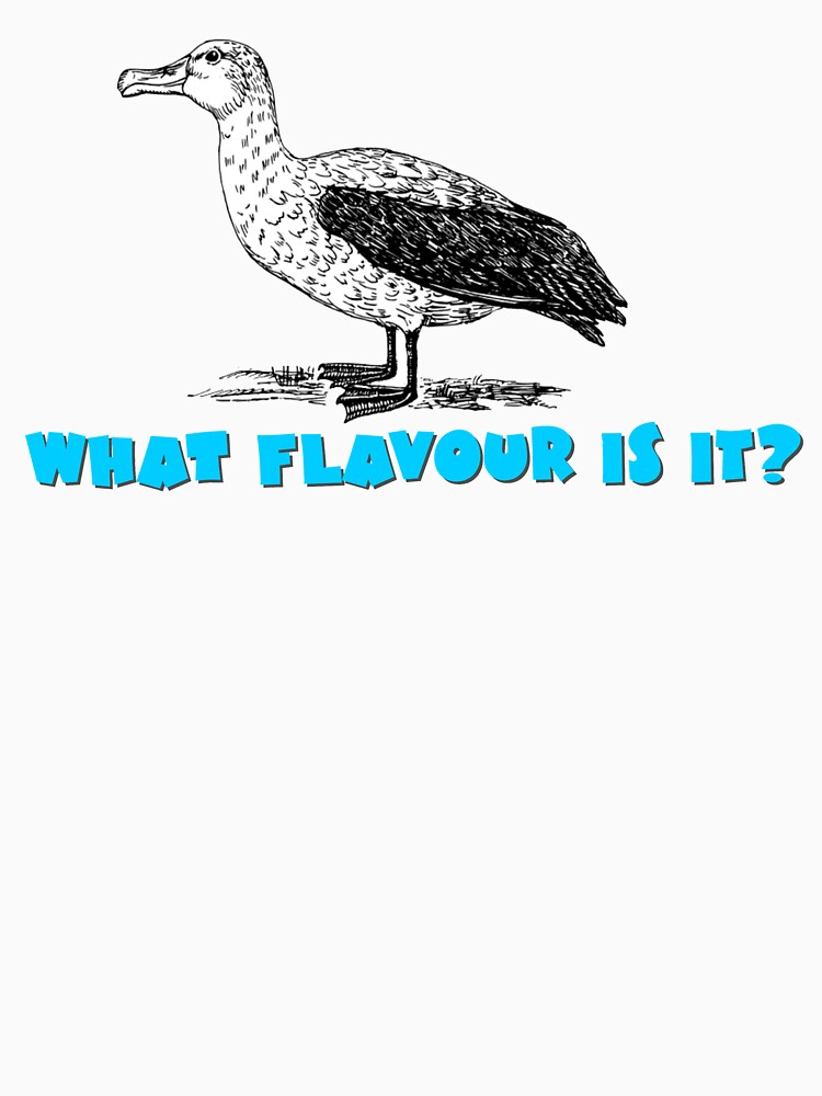"Monty Python Albatross - What Flavour is it?" T-shirt for Sale by ...