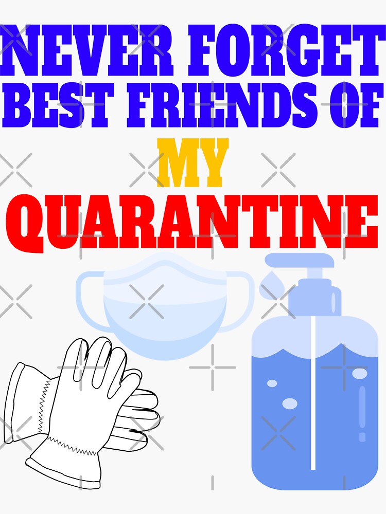 "Funny Quarantine Quotes quarantine quotes" Sticker for Sale by ...
