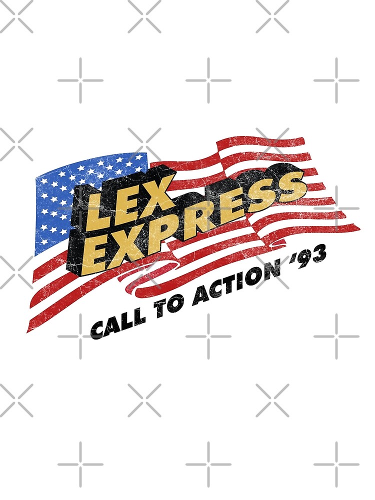 "Lex Express" Art Print by DDTees | Redbubble