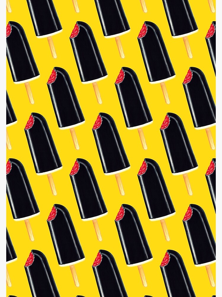 "Dracula ice Lolly Pattern - Yellow" Poster by KellyGilleran | Redbubble