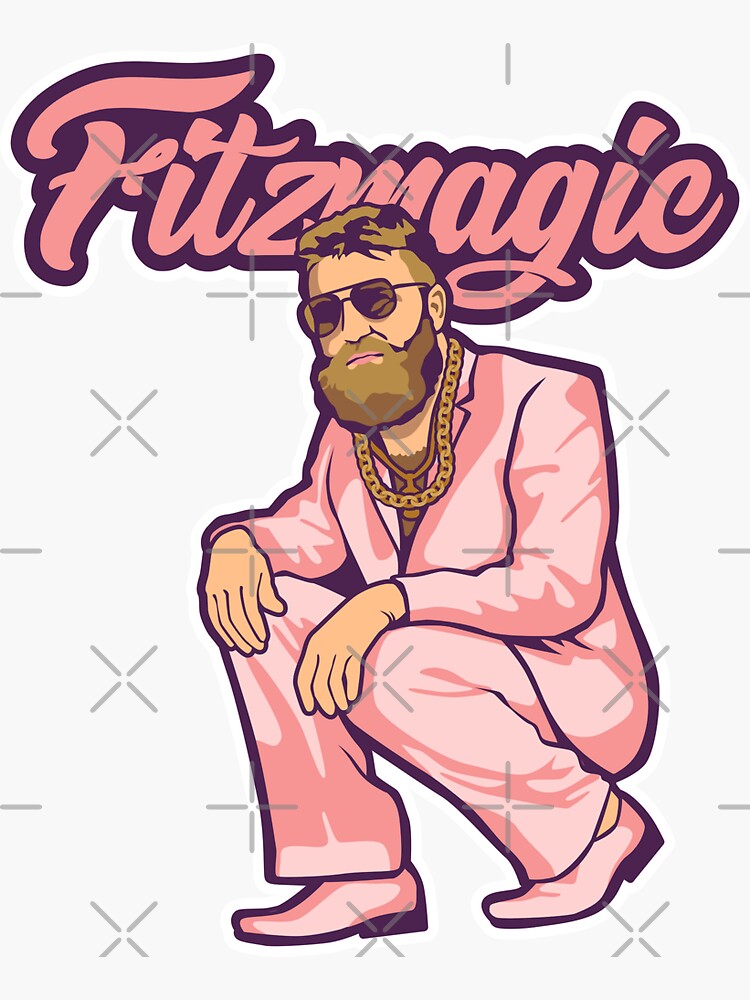 "FitzMagic Ryan Fitzpatrick Miami Dolphins QB" Sticker for Sale by ...
