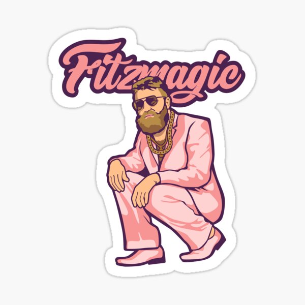"FitzMagic Ryan Fitzpatrick Miami Dolphins QB" Sticker for Sale by ...