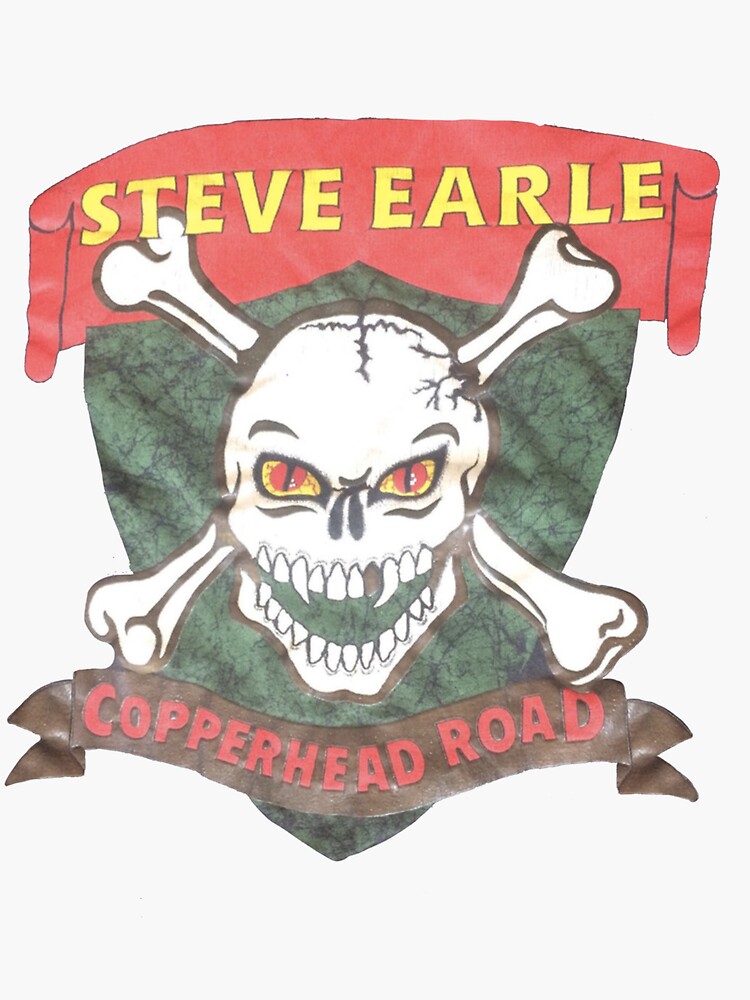 "1988 Steve Earle Copperhead Toad Album Promo" Sticker for Sale by ...