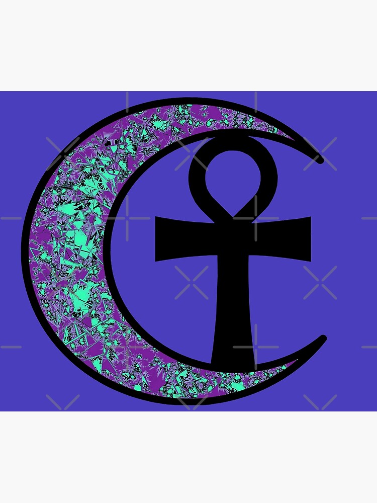 "Moon & Ankh" Poster for Sale by Neenybear | Redbubble