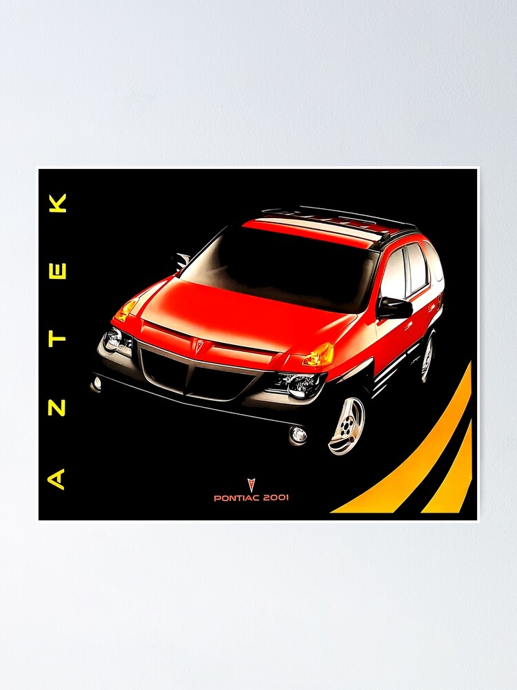 "PONTIAC AZTEC" Poster for Sale by ThrowbackM2 | Redbubble