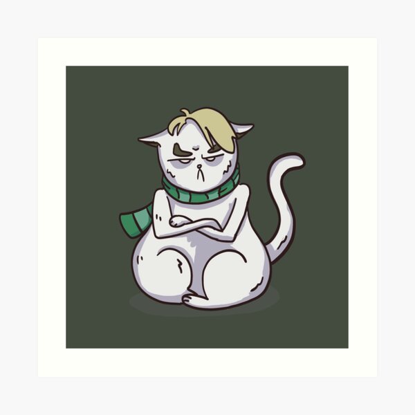 "My Father Will Hear About This Draco Malfoy Inspired Cat Art " Art ...