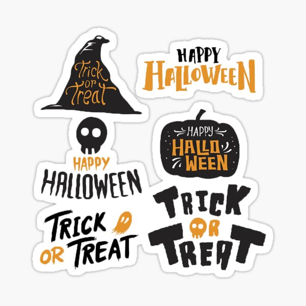 "Halloween Sticker Pack" Sticker by ClassicLemonade | Redbubble