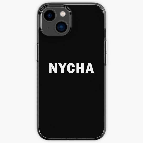 "NYCHA - New York CIty Housing Authority - White Text" iPhone Case for ...