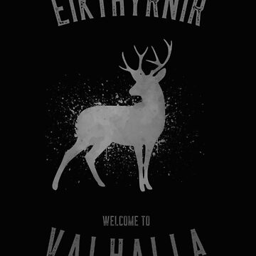 "Eikthyrnir, Guardian of Valhalla, Viking" Essential T-Shirt for Sale ...