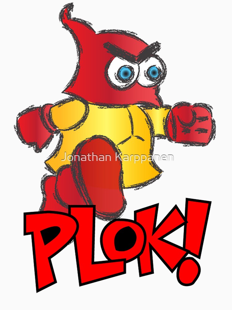 "Plok" T-shirt for Sale by jkgatling | Redbubble | plok t-shirts - snes ...