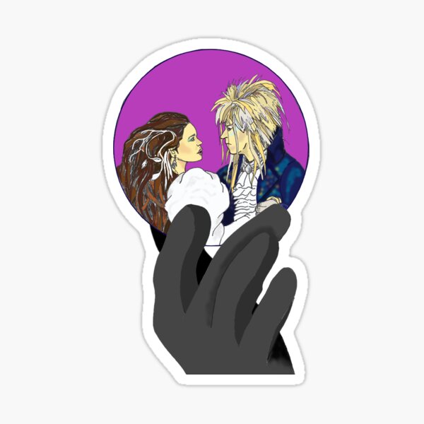 "Labyrinth Sarah and Jareth dancing scene" Sticker for Sale by ...