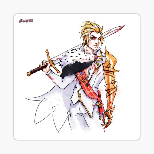 "lucio 3" Sticker for Sale by arnaerr | Redbubble