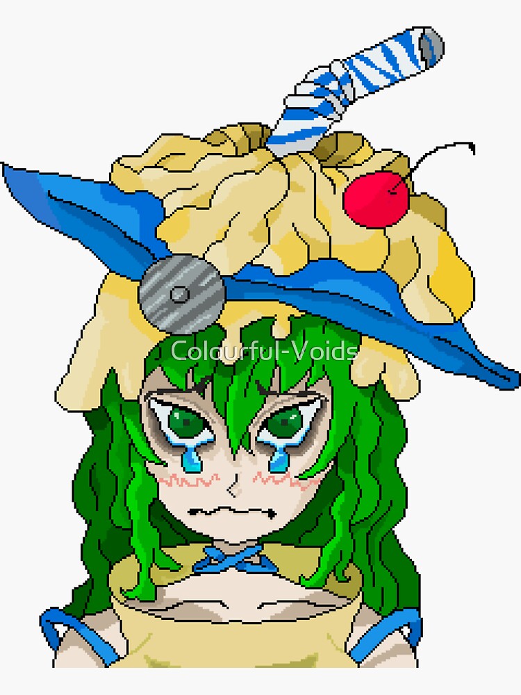 Tia Safalin Pixel Art Sticker For Sale By Colourful Voids Redbubble