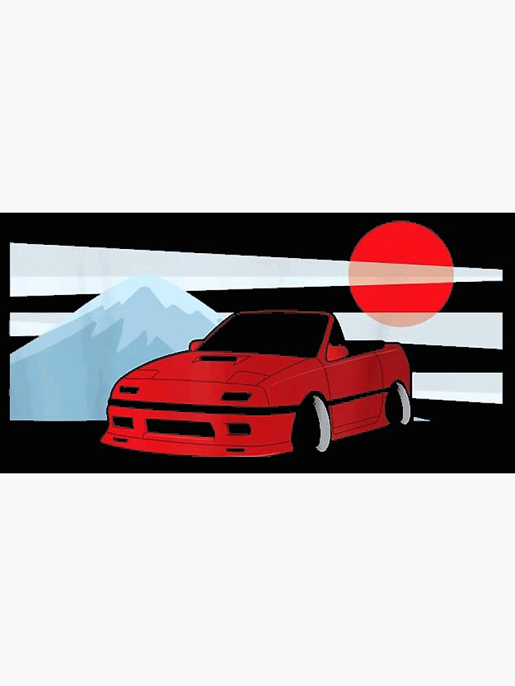 Póster «El clásico dibujo animado JDM FC RX7» de lilituri | Redbubble