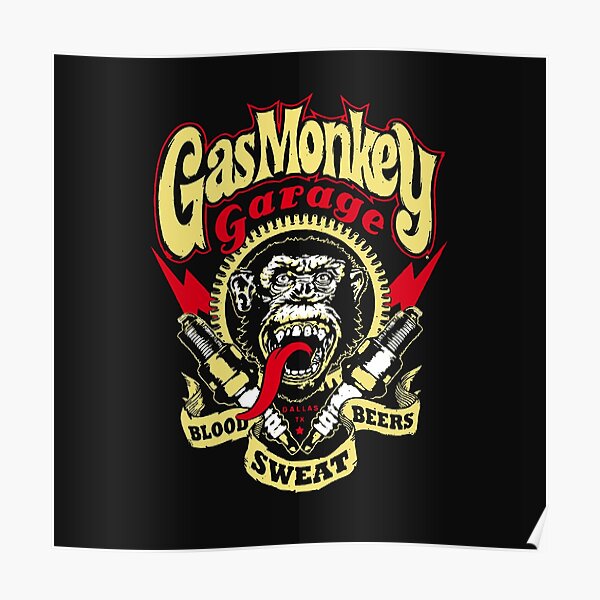 "MONKEY GAS" Poster for Sale by Sayoi | Redbubble