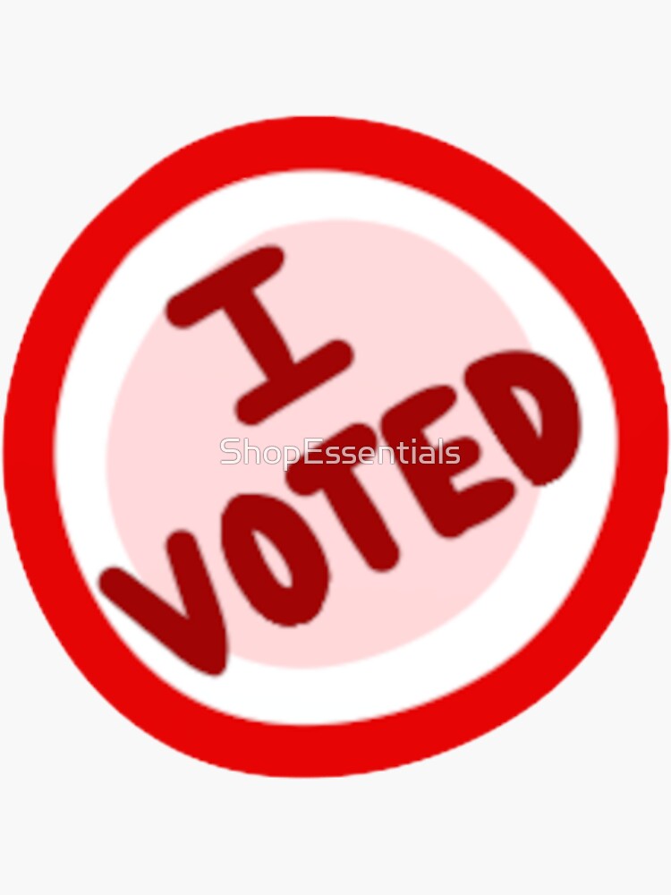 "Among Us I Voted" Sticker for Sale by ShopEssentials | Redbubble