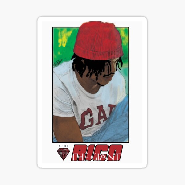 "Rico THE GIANT Portrait color" Sticker for Sale by bey716 | Redbubble