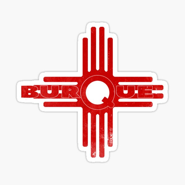 "burque zia" Sticker by pholange | Redbubble