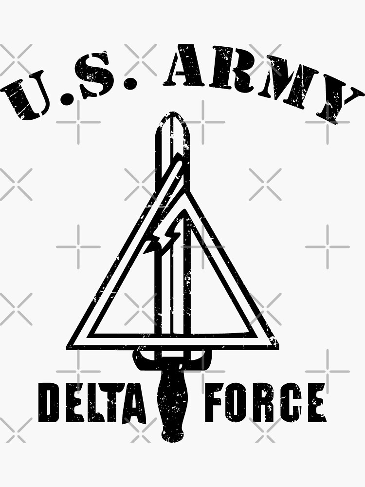 "Delta Force - U.S Army Delta Force " Sticker by juliauongdz | Redbubble