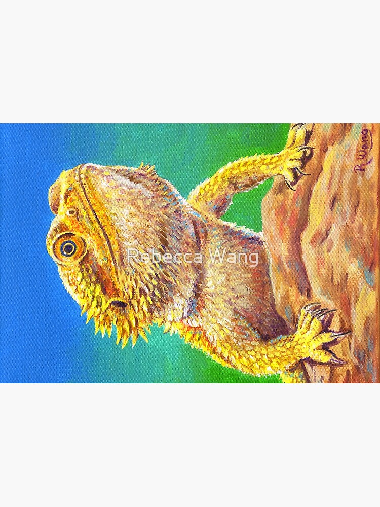 "Bearded Dragon Lizard Portrait" Jigsaw Puzzle for Sale by lioncrusher ...