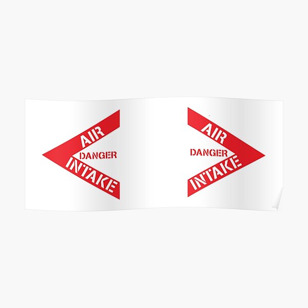 Air Intake Posters | Redbubble