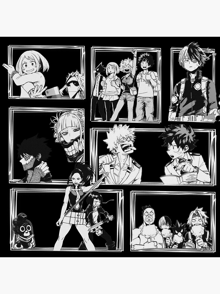 "Cute My Hero Academia collage" Art Print by Lyfea | Redbubble
