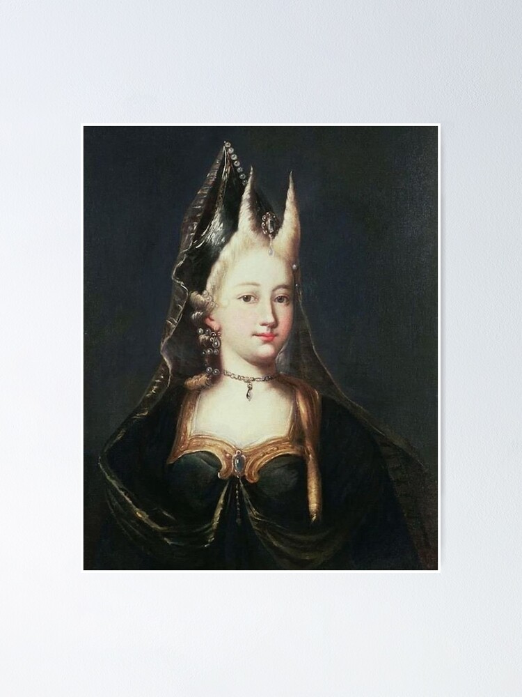 "A HORNED WITCH, 18TH CENTURY - ARTIST UNKNOWN" Poster by ...