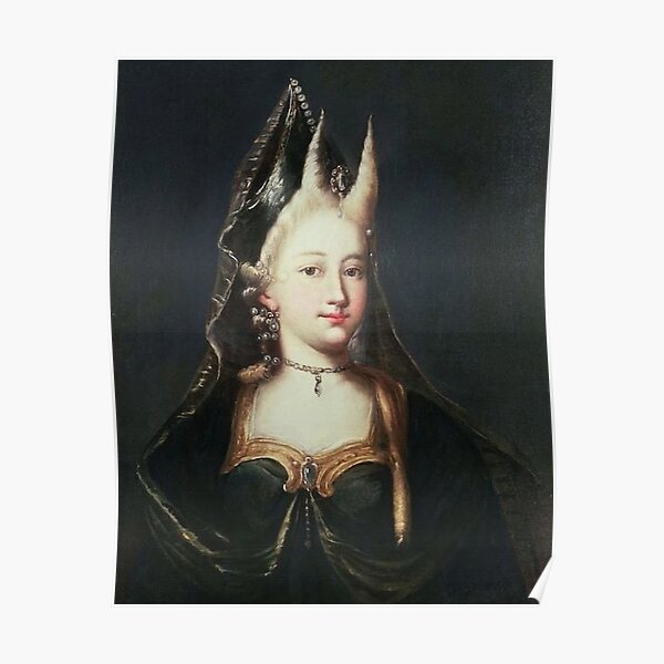"A HORNED WITCH, 18TH CENTURY - ARTIST UNKNOWN" Poster by ...