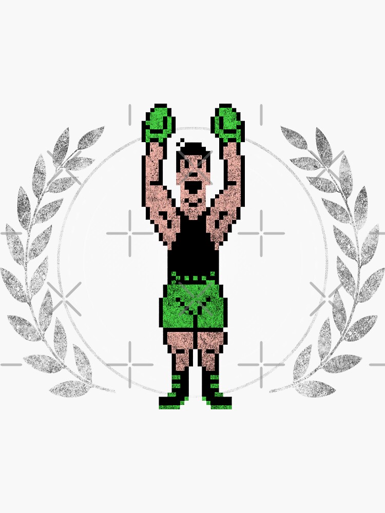 "Little Mac - Sprite Badge 2" Sticker for Sale by garudoh | Redbubble