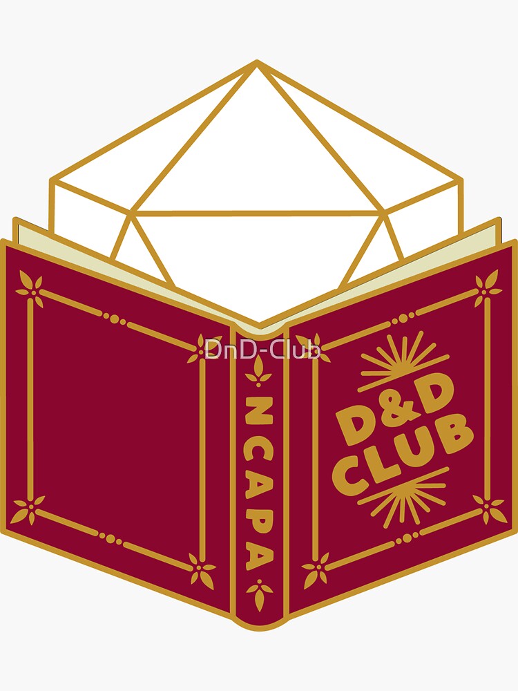 "D&D Club Emblem " Sticker for Sale by DnD-Club | Redbubble