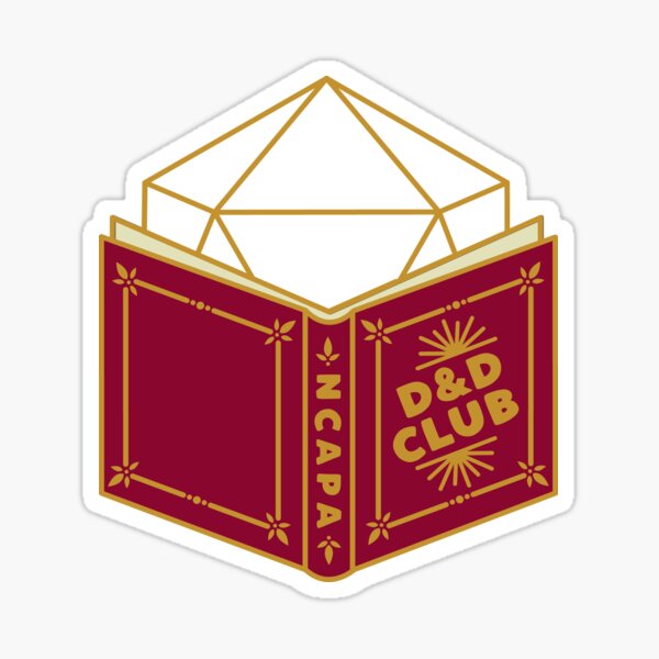 "D&D Club Emblem " Sticker for Sale by DnD-Club | Redbubble