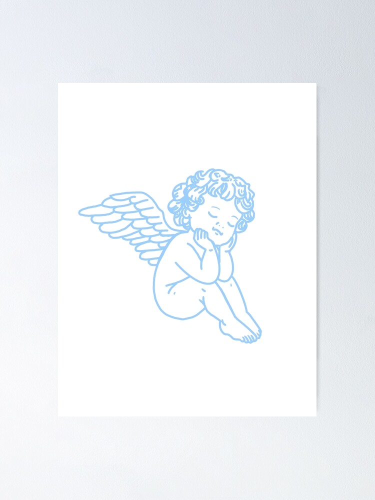 "cherub" Poster for Sale by alexsdrawingsco | Redbubble